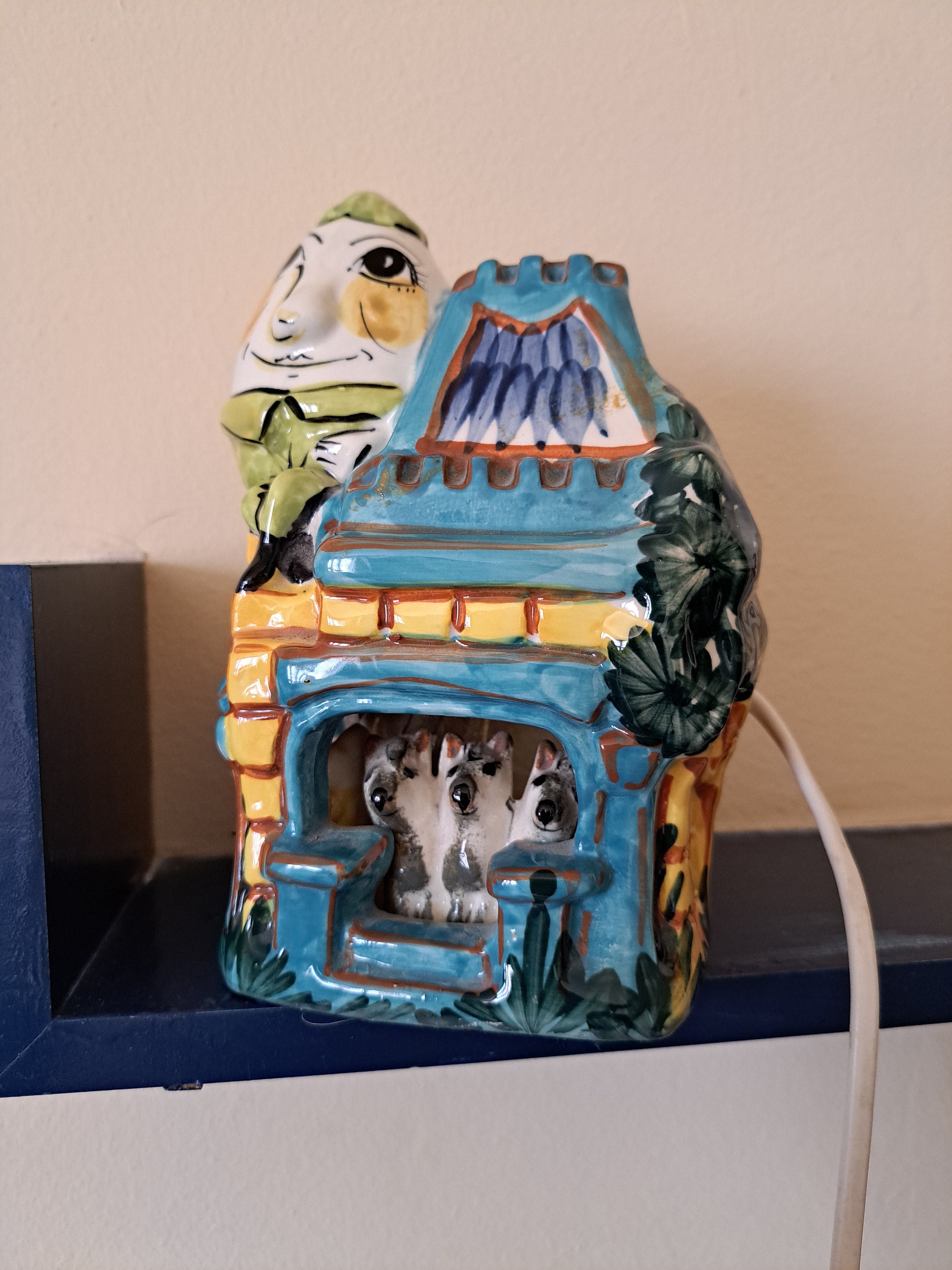 Vintage Derek Fowler Humpty Dumpty Night Light 1970 - Etsy