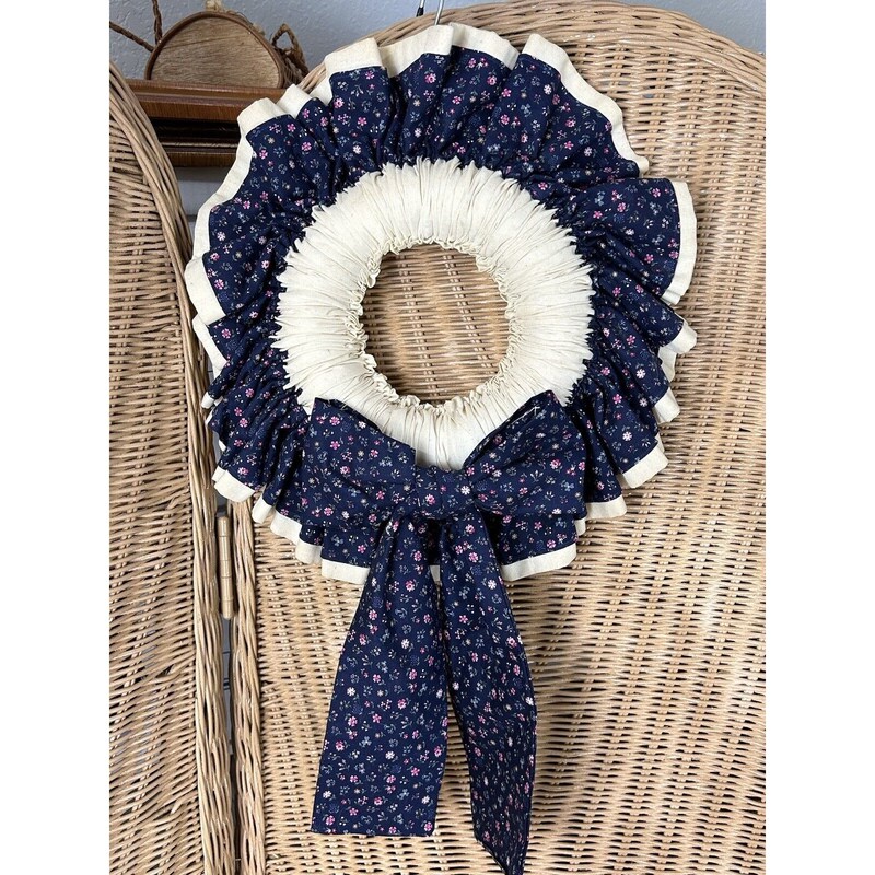 Fabric Wreath - Etsy