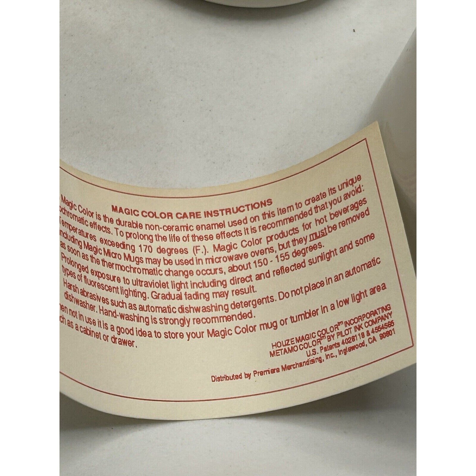 Vintage Dennys Restaurant Holiday Mugs Magic Color Set of 4 - Etsy