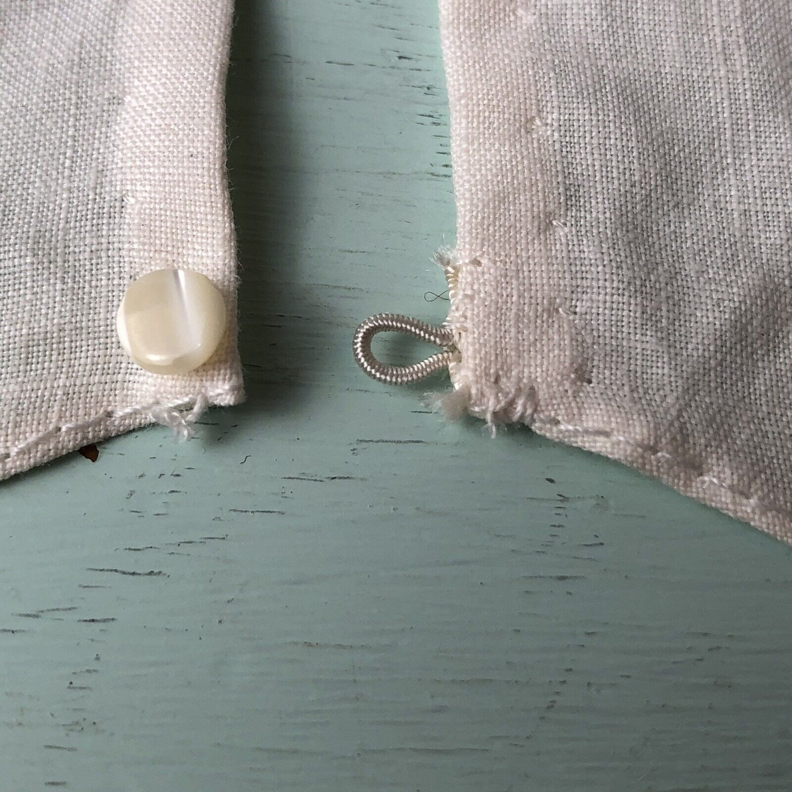 Vintage Linen Collar Cottage Prairie White - Etsy