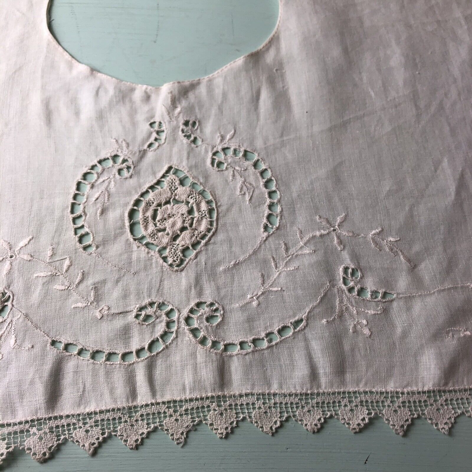 Vintage Linen Collar Cottage Prairie White - Etsy