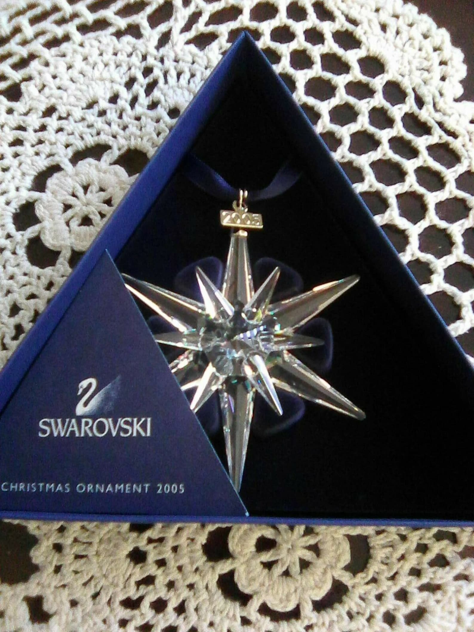 Swarovski 2005 Annual Edition Crystal Christmas Ornament Snowflake - Etsy