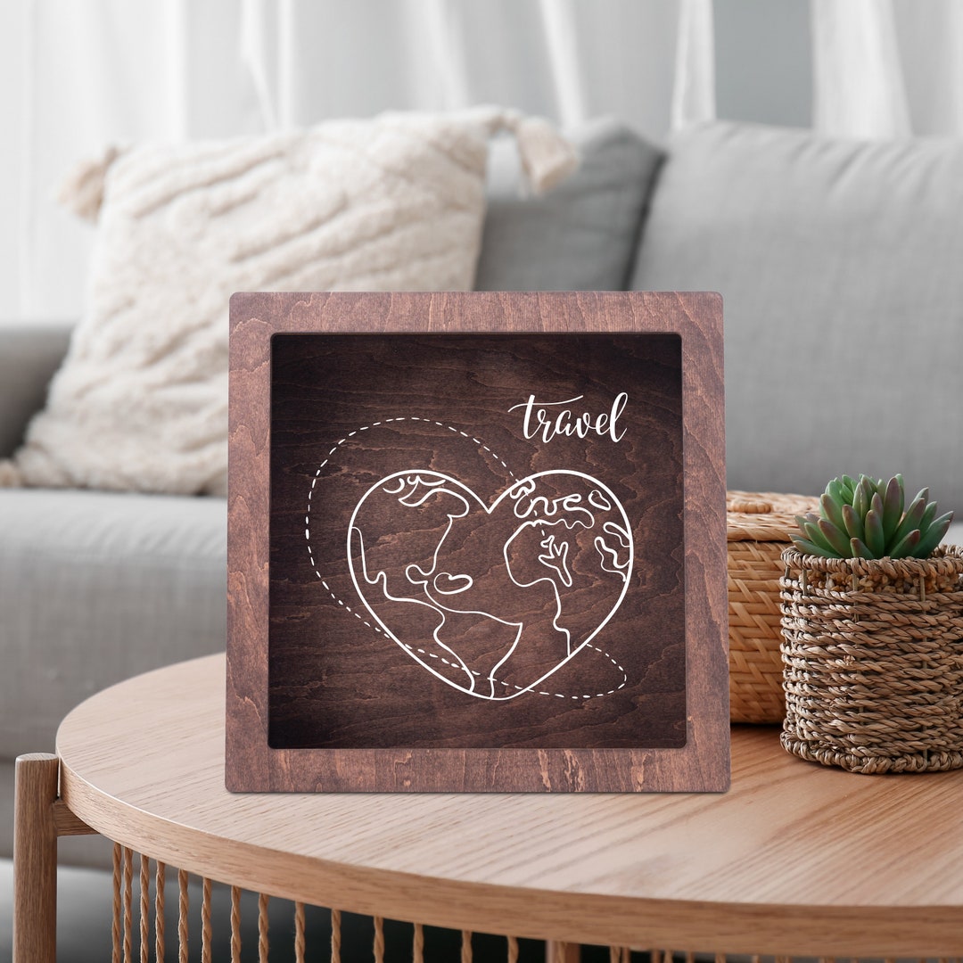 Wooden Keepsake Box, Memory Box With Wine Cork, Wine Cork Display Box ...