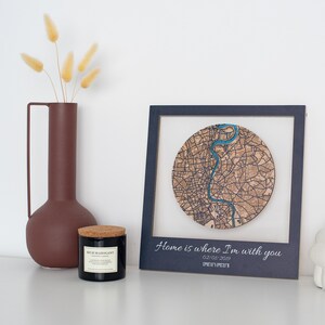 Wedding Gifts for the Couple, Custom Location Map, Wedding and ...