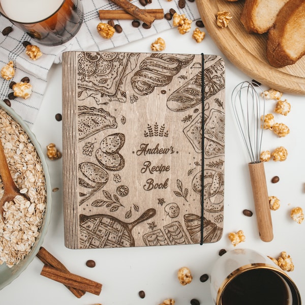 Custom Recipe Book - Etsy
