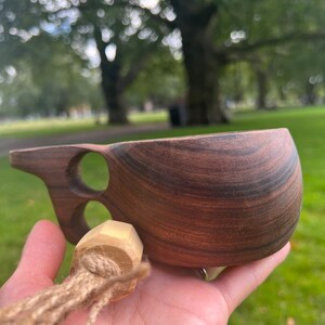 Hand-carved Scandinavian Kuksa Cup and Snack Bowl Set, Eco-friendly ...