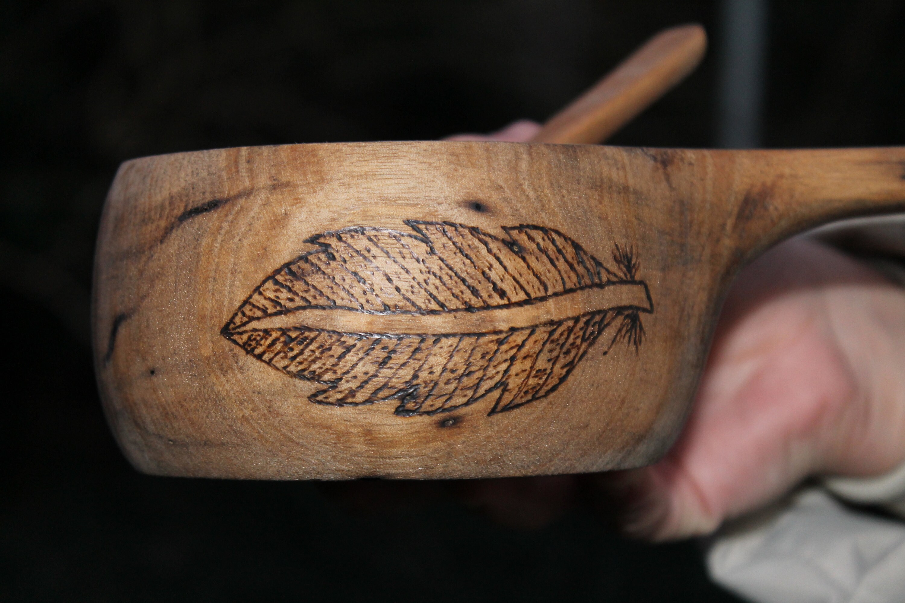 Hand-carved Traditional Scandinavian Kuksa Bowl and a Spoon - Etsy