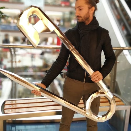 Pin Papercraft Model Pin Low Poly Pin Sculpture Pin Paper - Etsy