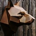 Steel Wolf Head in Metal.pattern Wolf Metal Sculptures. PDF DXF - Etsy