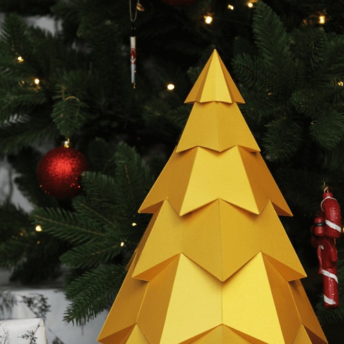 Christmas Tree Papercraft - Etsy