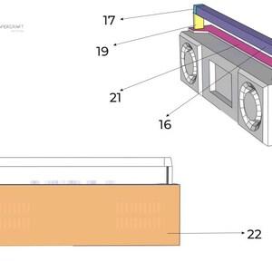 Record Player Papercraft Model Record Player Low Poly Sculpture Player ...