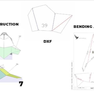 Diagram for Assembling a Metal Sculpture of a Girl Dxf Format for Laser ...