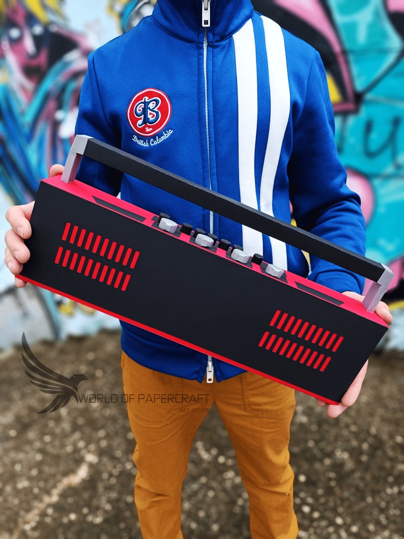 Record Player Papercraft Model Record Player Low Poly Sculpture Player ...