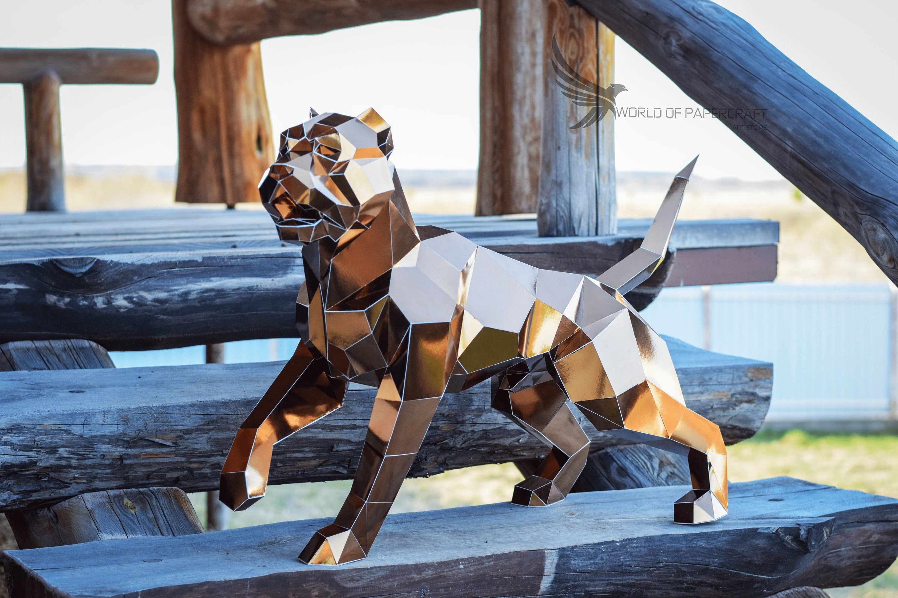 Canary Great Danepatterns & Blueprints Craft Supplies Dog Paper Dog DIY ...