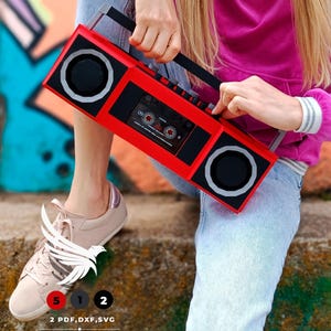 Record Player Papercraft Model Record Player Low Poly Sculpture Player ...