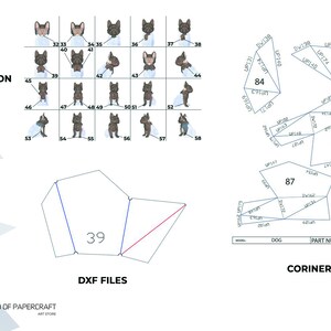 Metal Banny, Banny Low Poly, PDF DXF Template, Low Poly, Paper Banny, DIY, Gift Wall Decor for ...