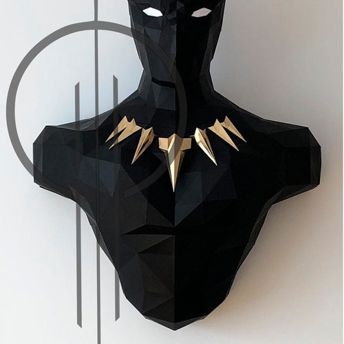 Papercraft Hero PDF Template Low Poly Man Paper Sculpture - Etsy Canada