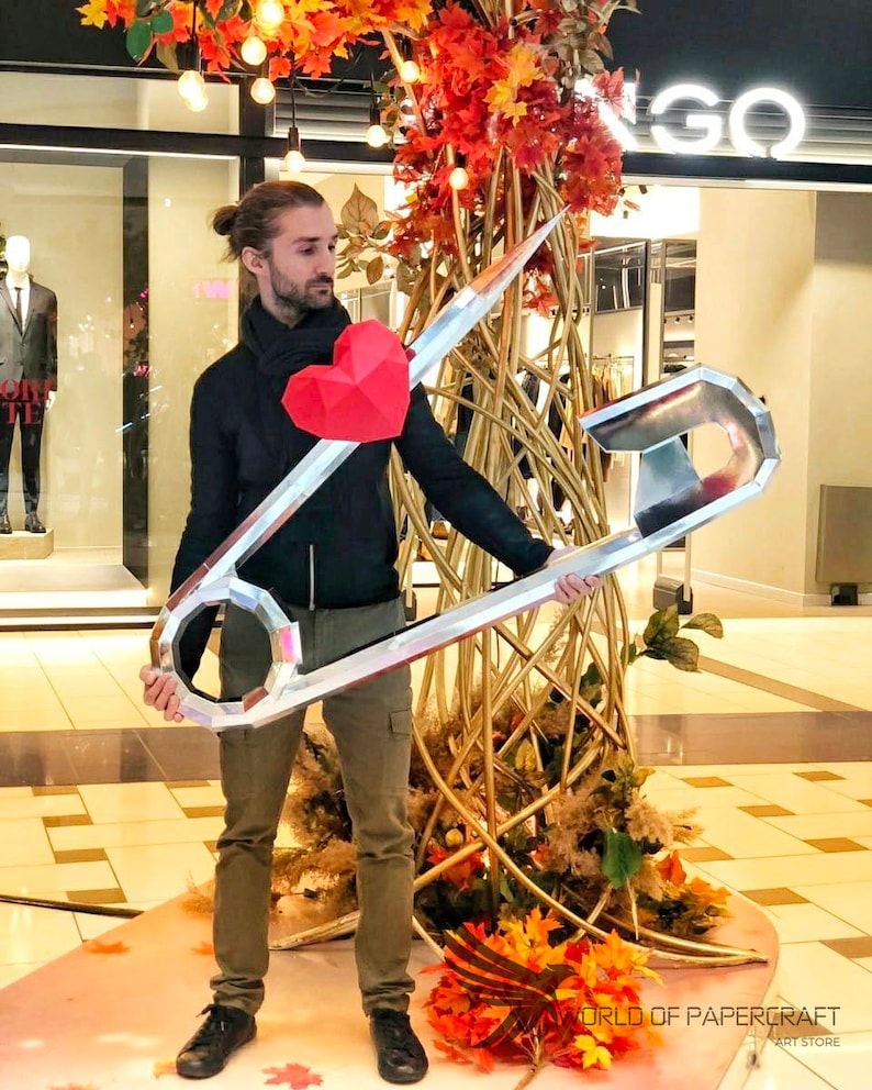 Pin Papercraft Model Pin Low Poly Pin Sculpture Pin Paper - Etsy