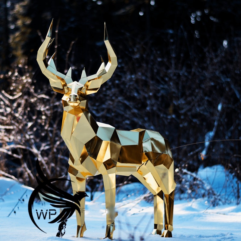 Low Poly Papercraft - Etsy