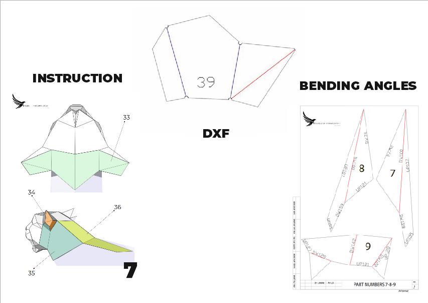 Low Poly Metal Gopher Sculpture: DIY Assembly Template (PDF, DXF) - Etsy