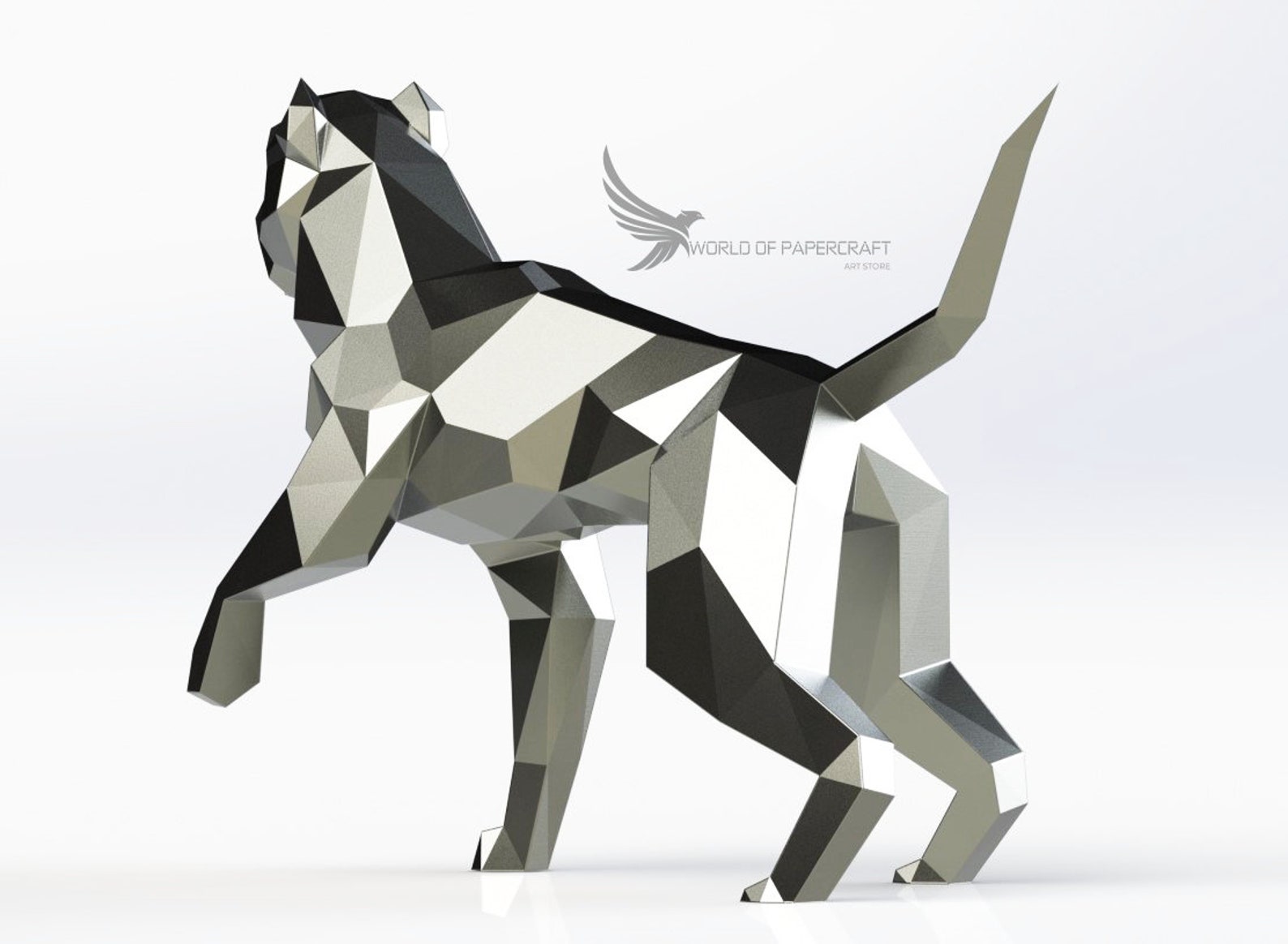 Metal Canary Great Dane in Metal.pattern Dog Metal Sculptures. PDF DXF ...