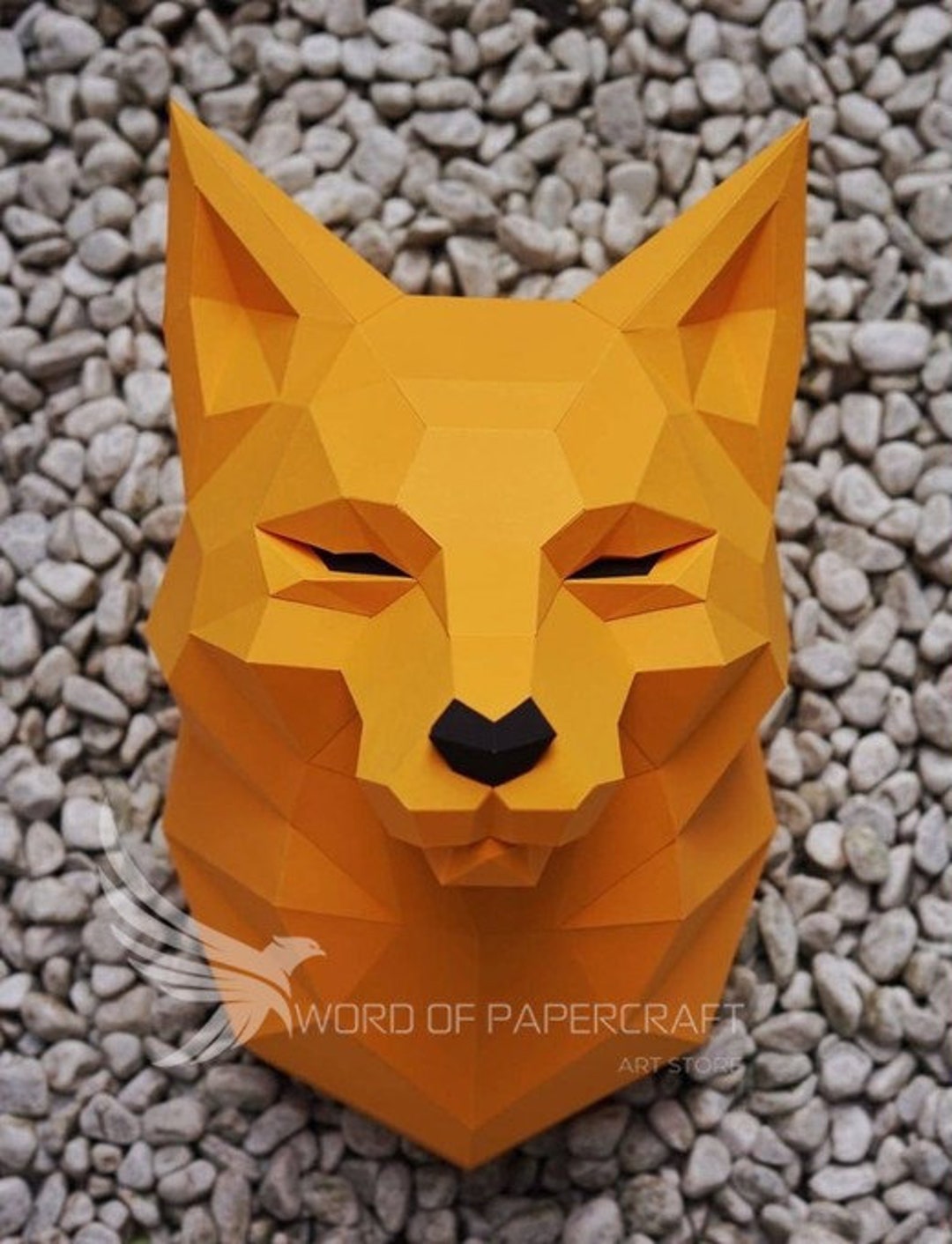 Papercraft Fox, Blessing of the Celestials Foxes, PDF Template,diy ...