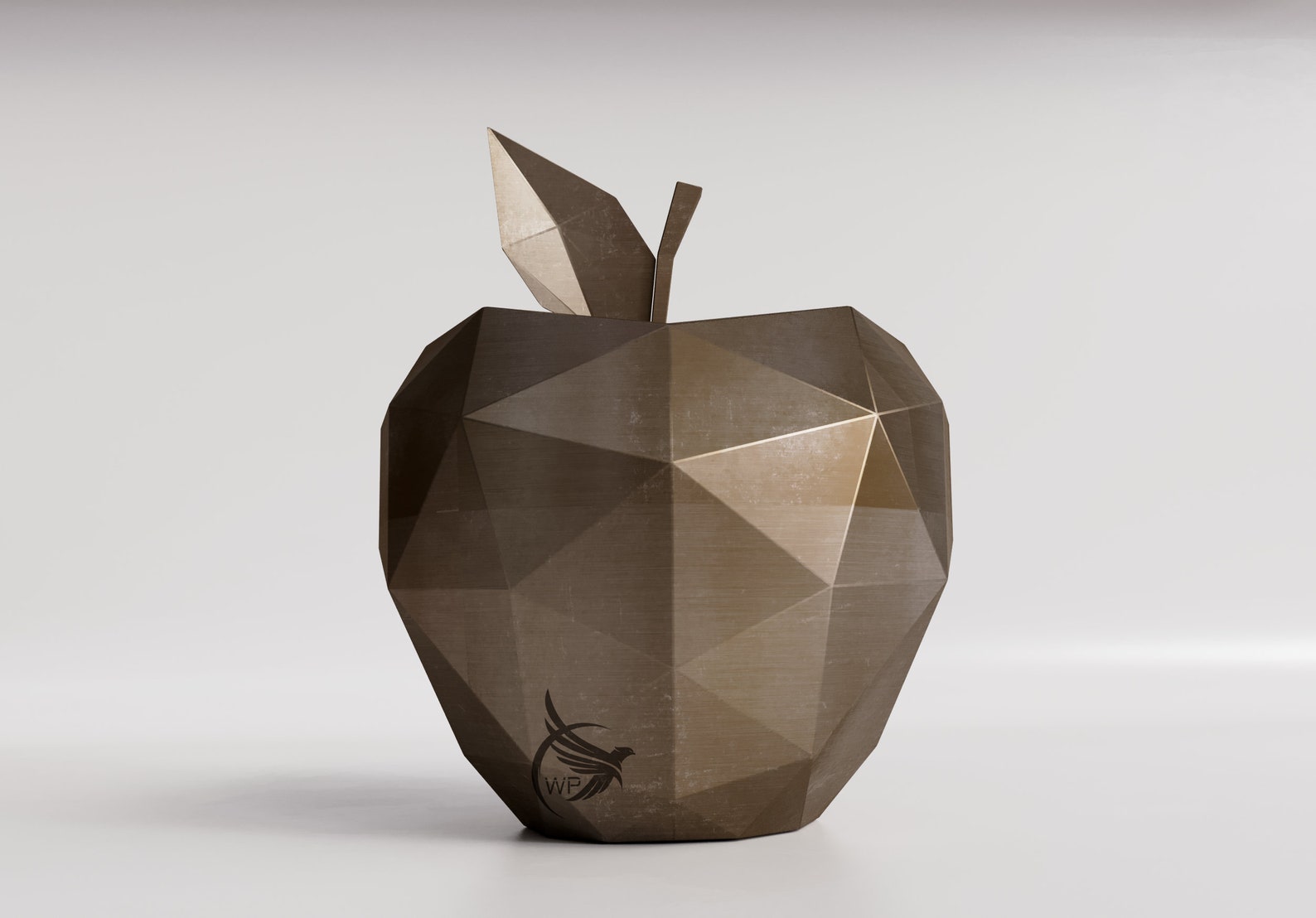 DXF Apple Metal Sculpture Plans: 1.5mm Sheet Steel (digital Download ...