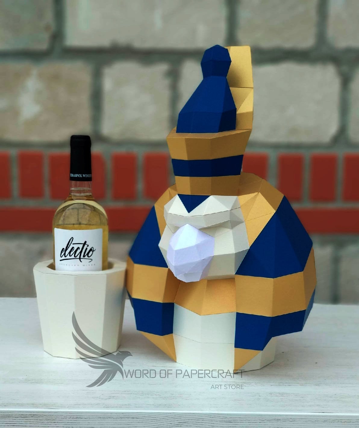 Papercraft God Gor Gift Box for Wine PDF Templatediy - Etsy