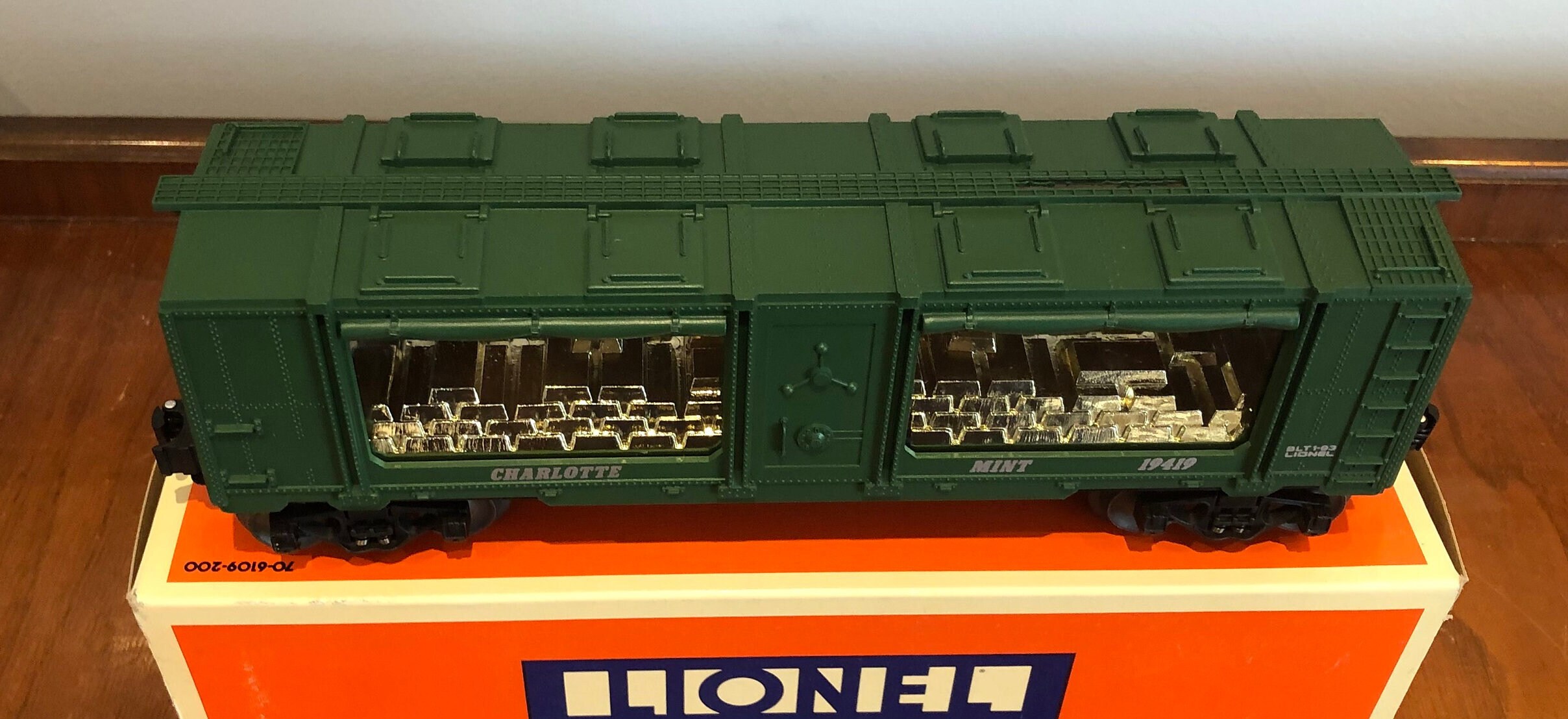 Lionel 6-19419 Uncatalogued Bullion Car Charlotte Mint - Etsy