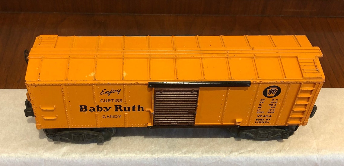 O27 Gauge Lionel Postwar X2454 Baby Ruth Boxcar Manufactured 1946-47 - Etsy