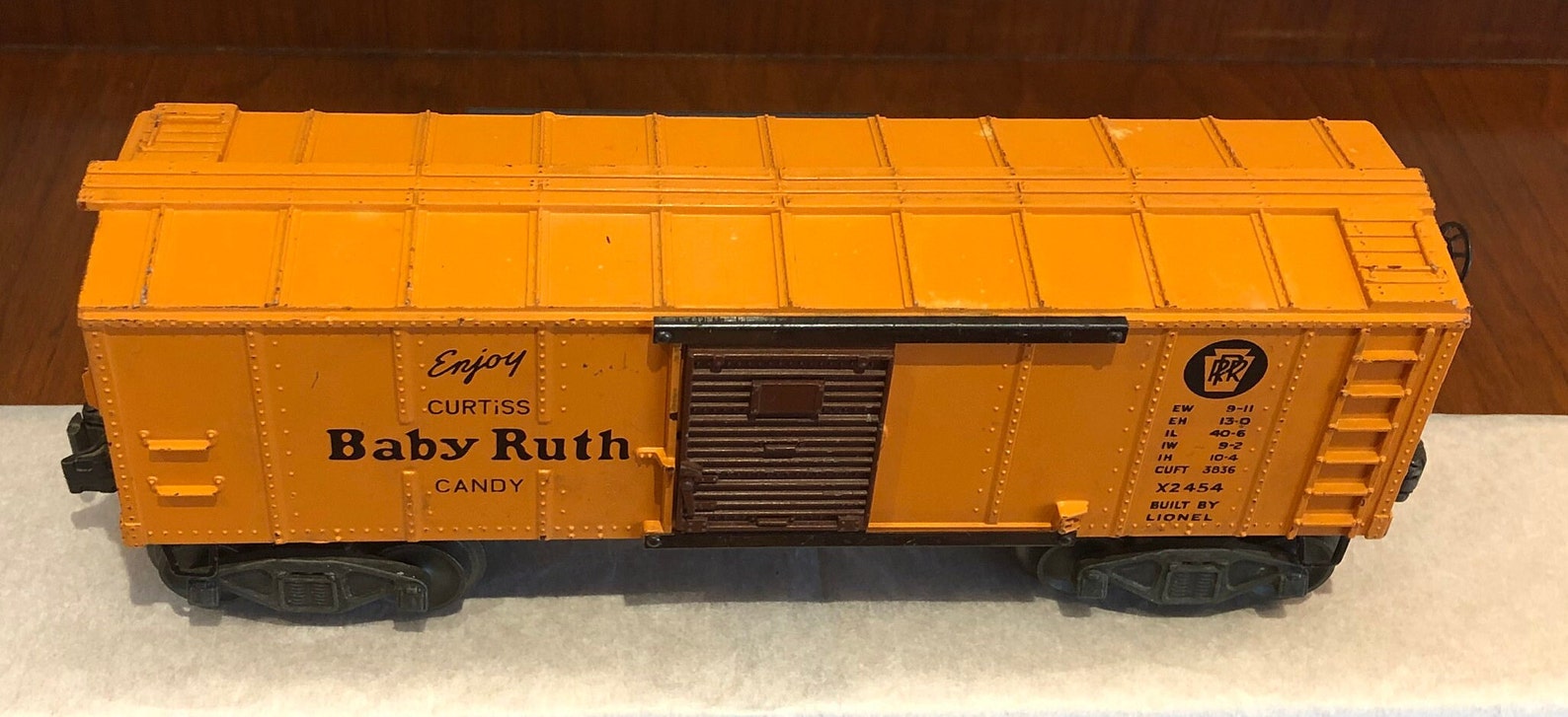 O27 Gauge Lionel Postwar X2454 Baby Ruth Boxcar Manufactured 1946-47 - Etsy