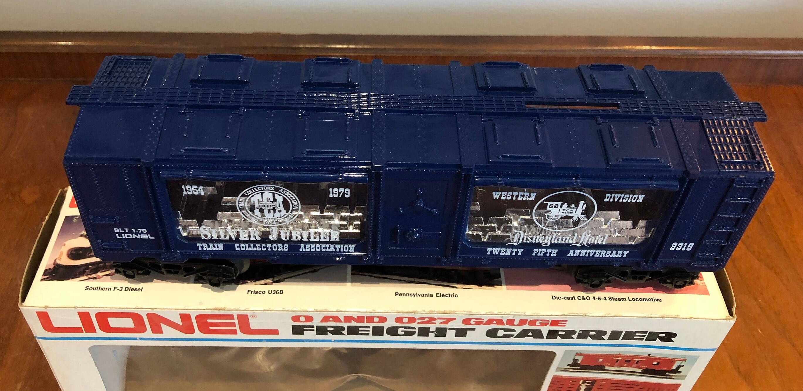 O and O27 Gauge Lionel 6-9319 Uncatalogued Bullion Car Train Collectors ...