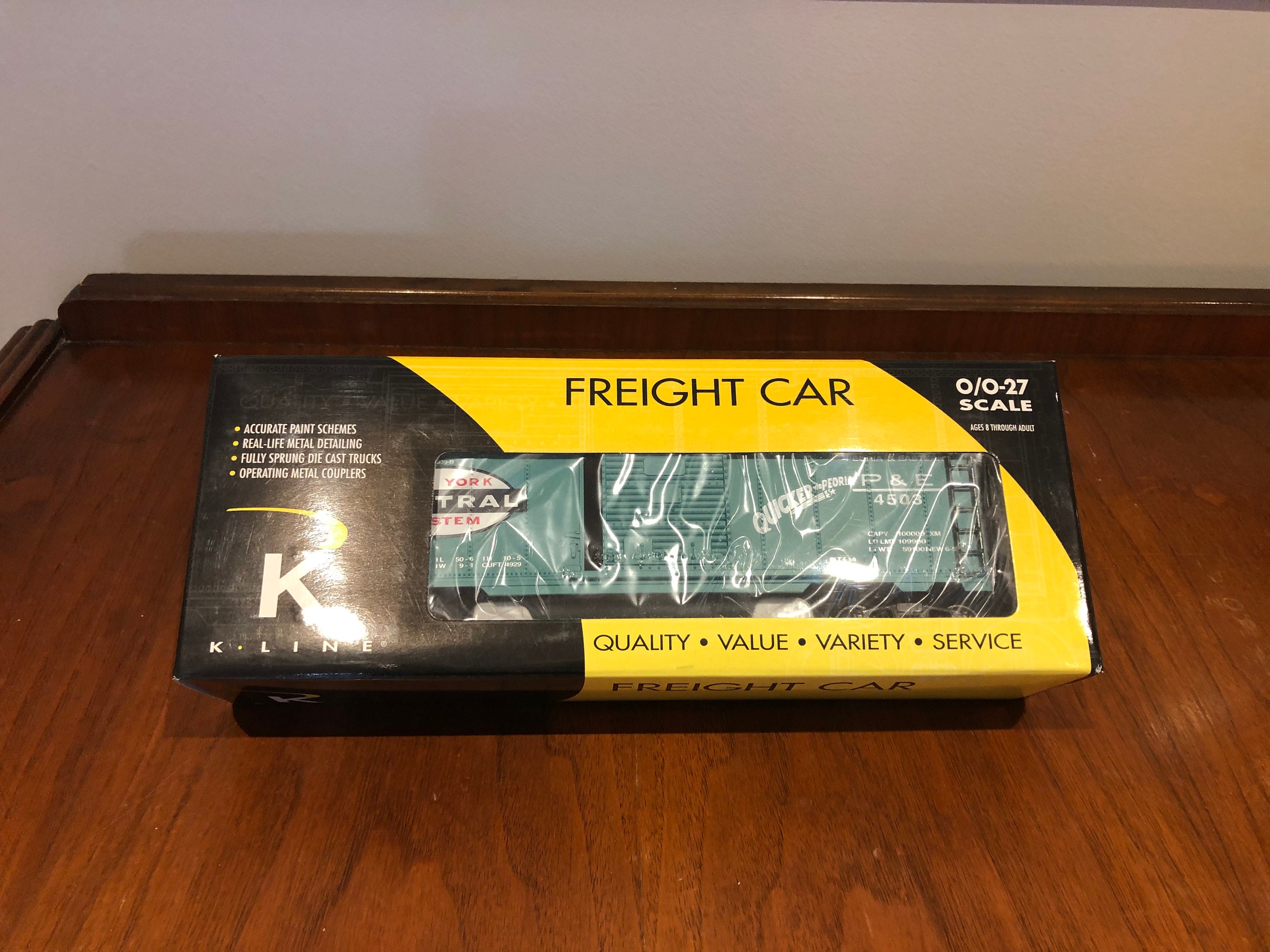 O and O27 Gauge K-line New York Central Boxcar 2001 - Etsy