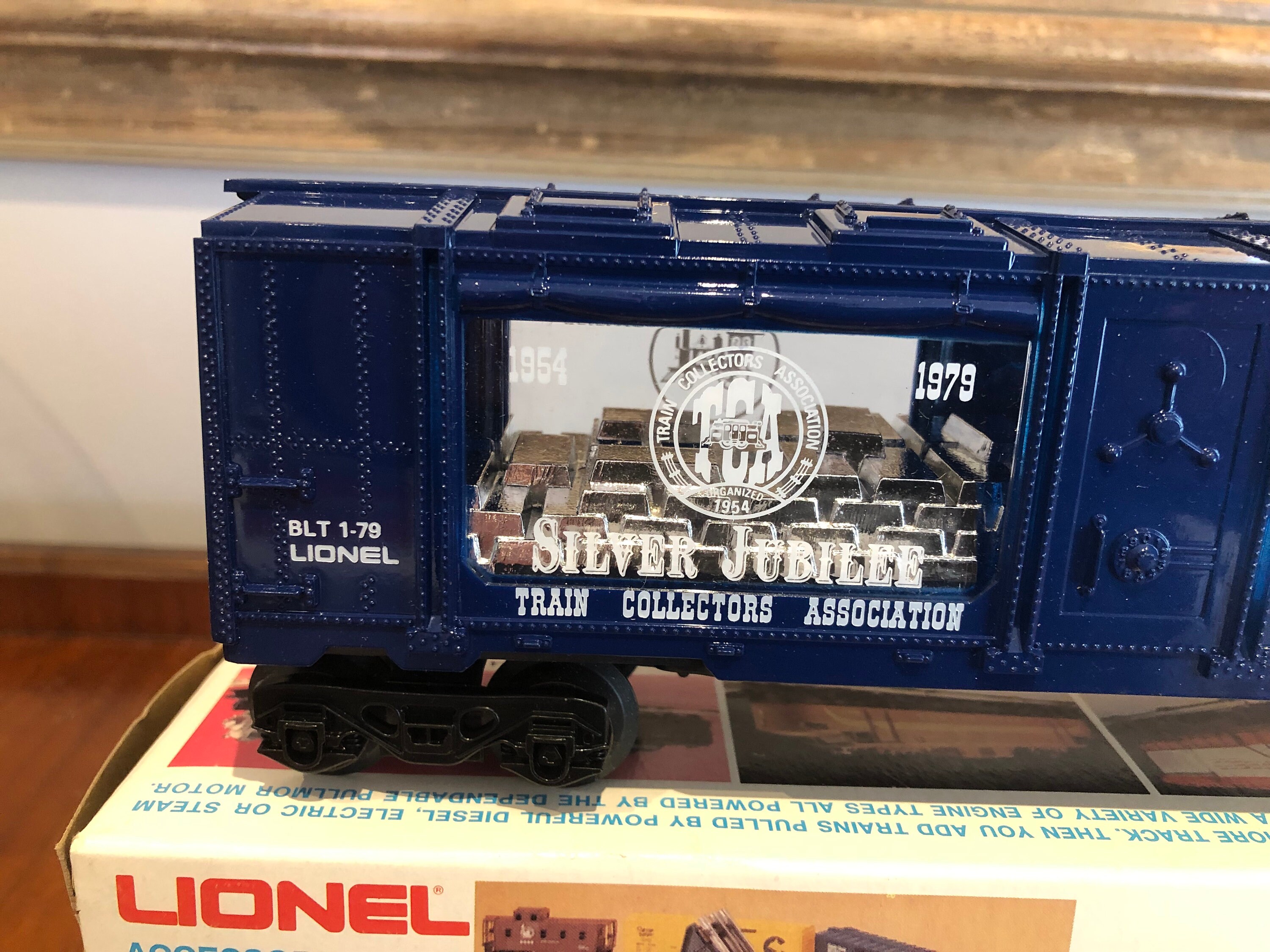 O and O27 Gauge Lionel 6-9319 Uncatalogued Bullion Car Train Collectors ...