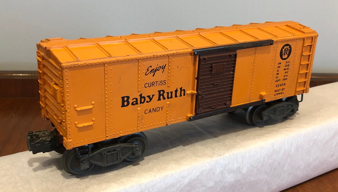 O27 Gauge Lionel Postwar X2454 Baby Ruth Boxcar Manufactured 1946-47 - Etsy