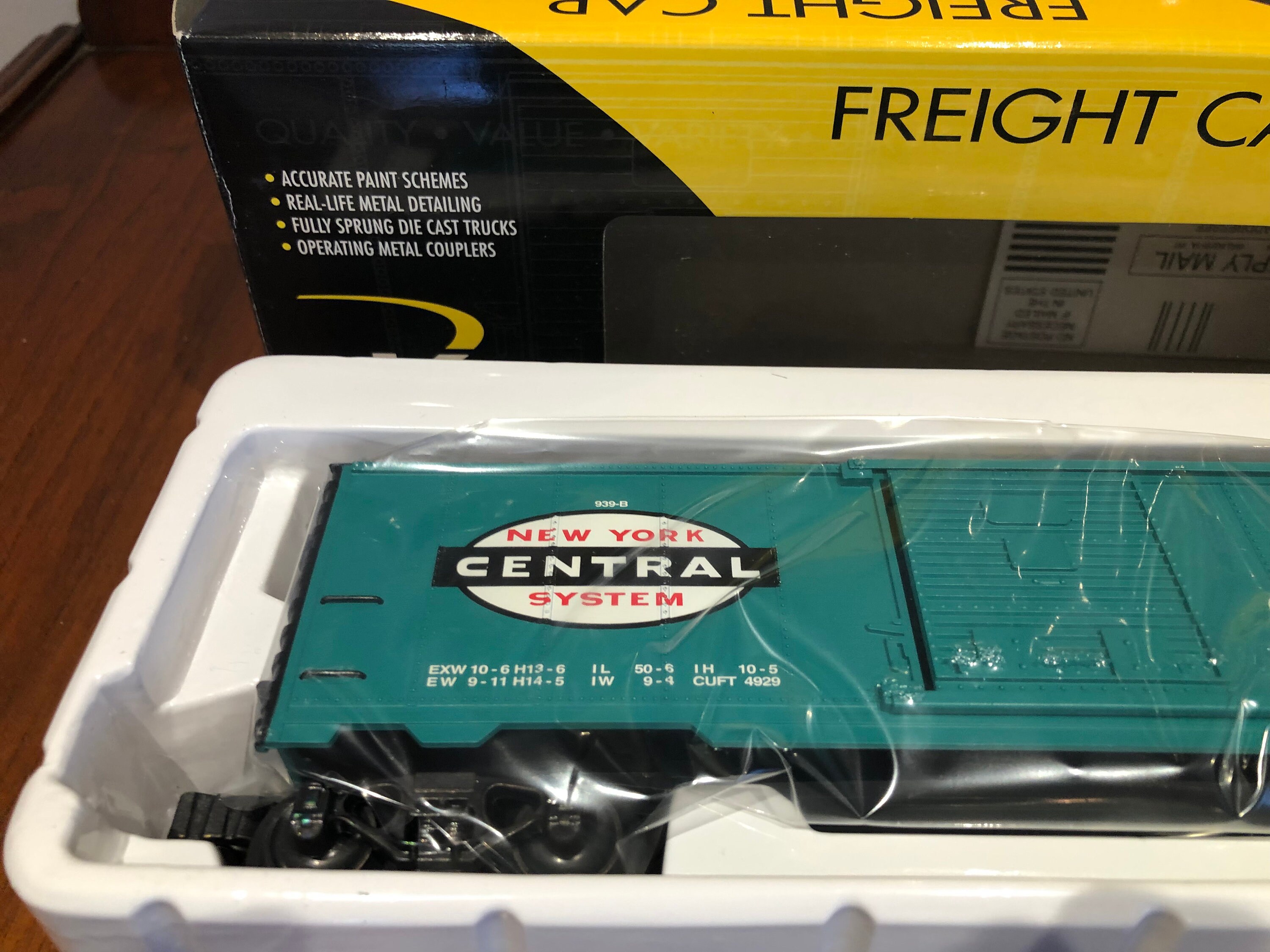O and O27 Gauge K-line New York Central Boxcar 2001 - Etsy