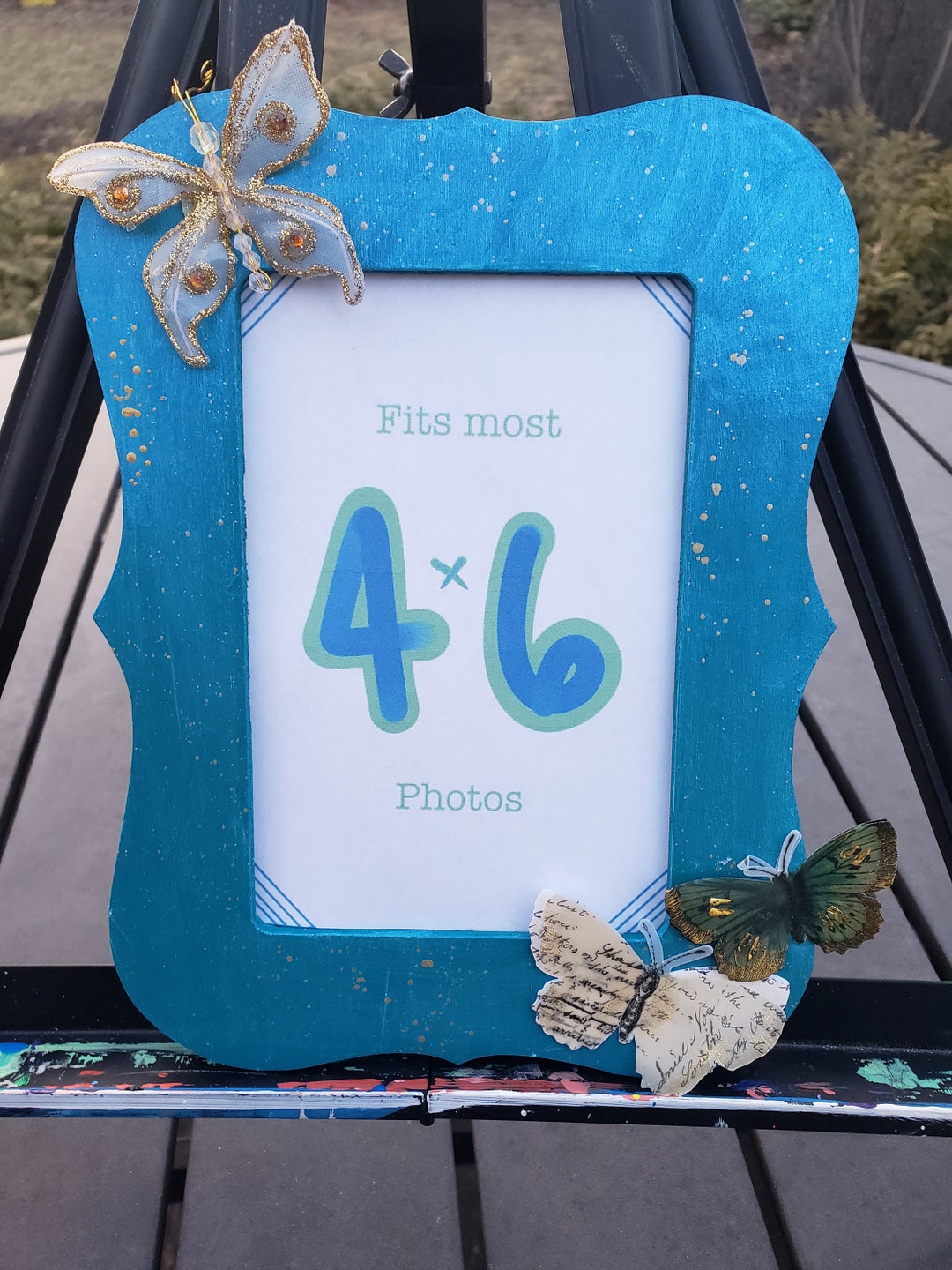 Butterfly Picture Frame - Etsy