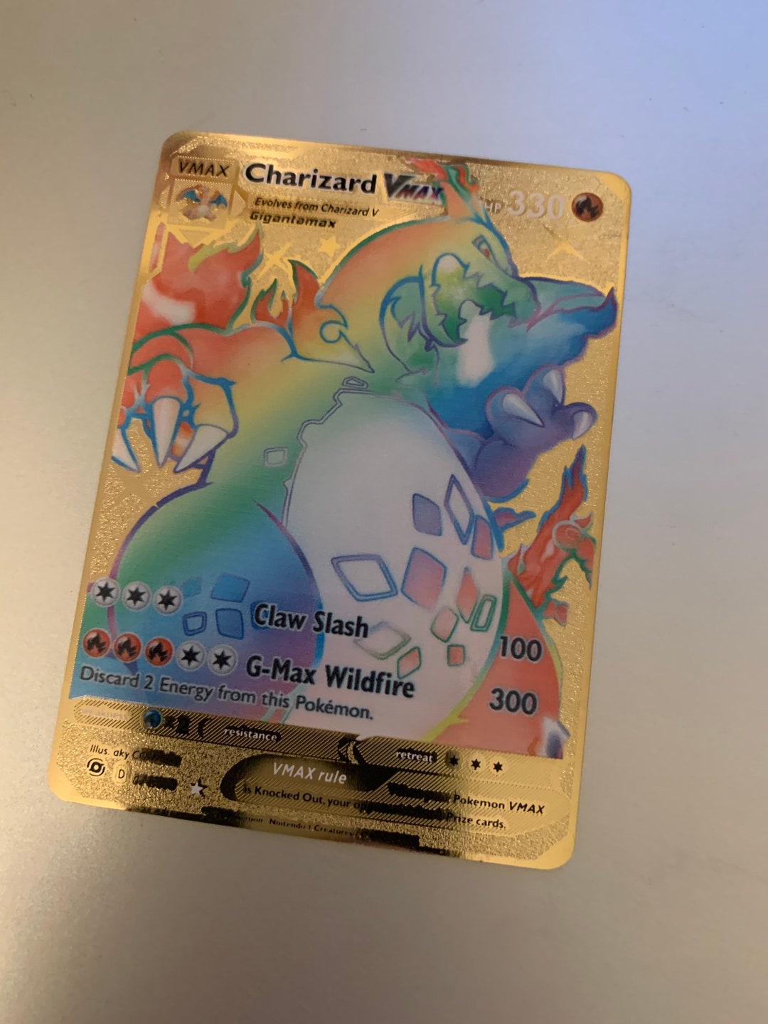 Pokémon - Charizard VMAX (champion’s Path; Shining Fates, Darkness ...