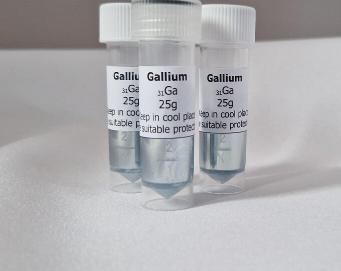 Natural Gallium 99.99% Element Ga Pure in Periodic Element Tile. - Etsy