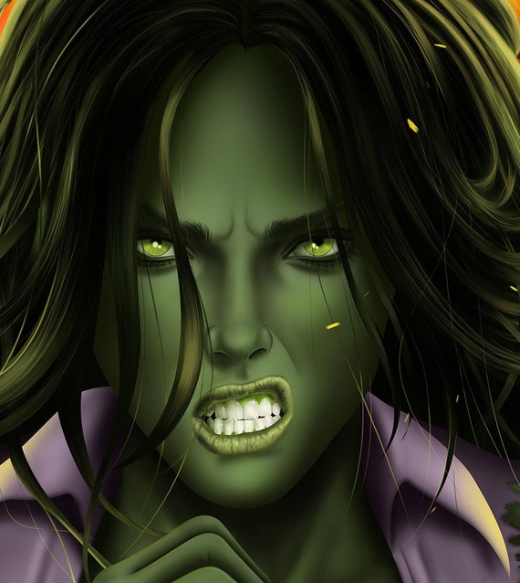 She Hulk Angry