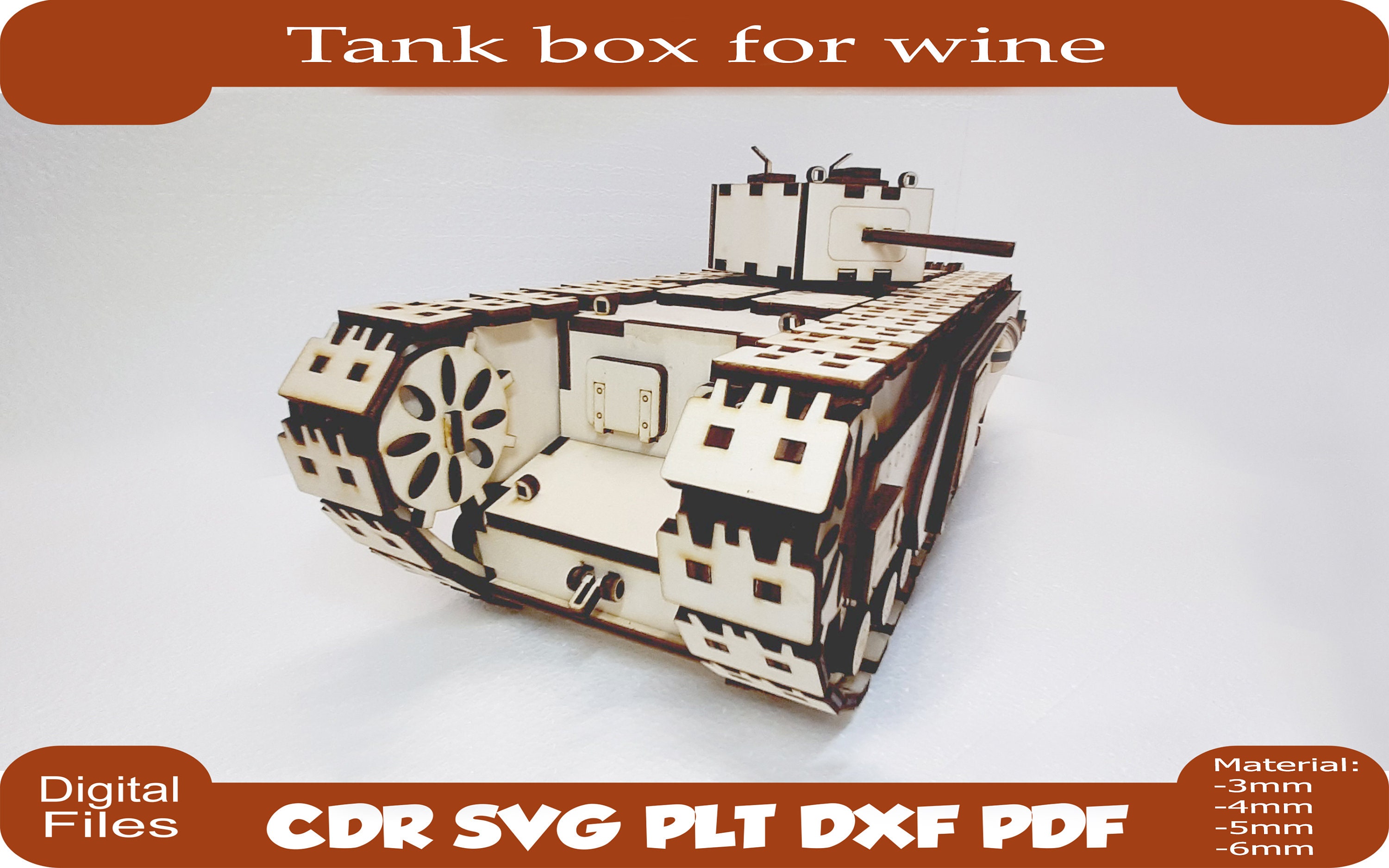 Laser Cut Wine Box Tank, Laser Cut Wine Box, Wine Box Svg, Beverage ...