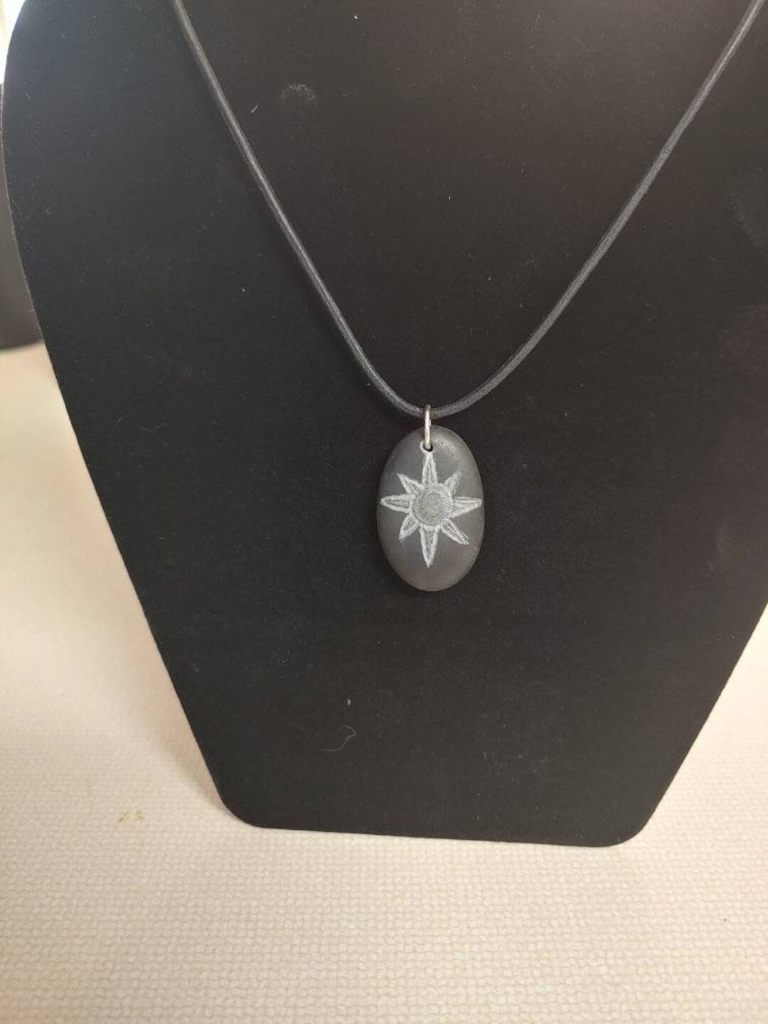 Hand Carved Sun on Stone. - Etsy