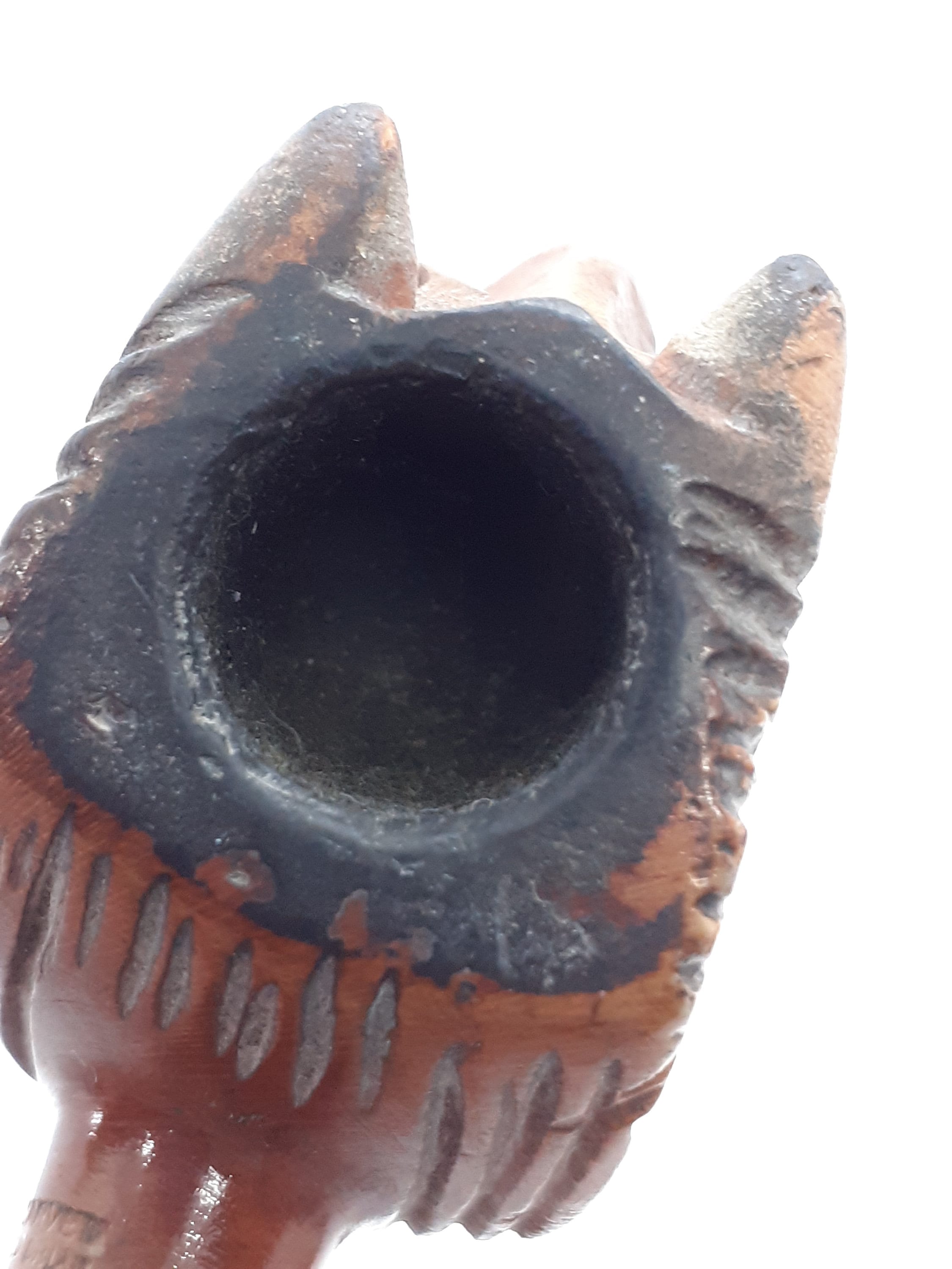 Small Vintage Hand Carved Devil Italian Pipe of Elf/evil - Etsy