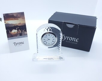 Tyrone Crystal Clock - Etsy