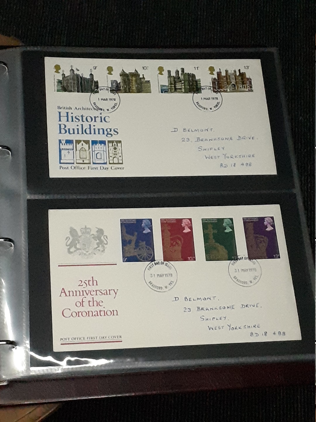 British First Day Covers 1978 to 1980 FDC Historic Buildings - Etsy