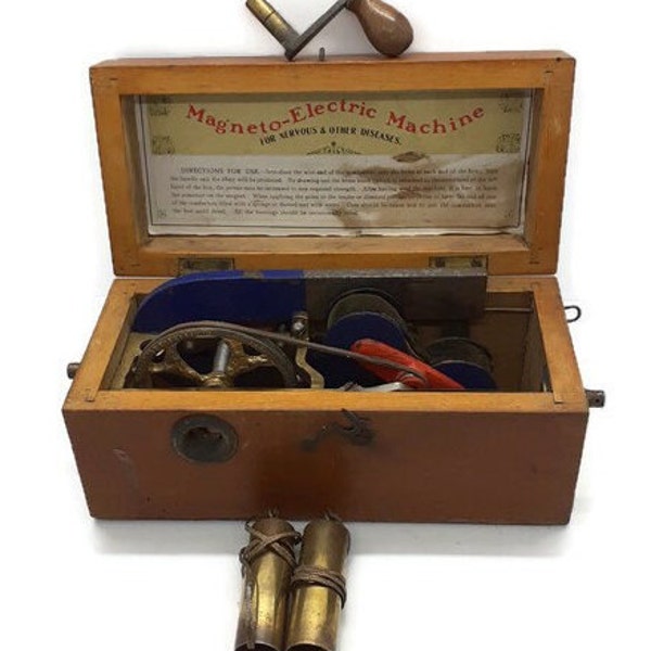 Antique Shock Machine - Etsy