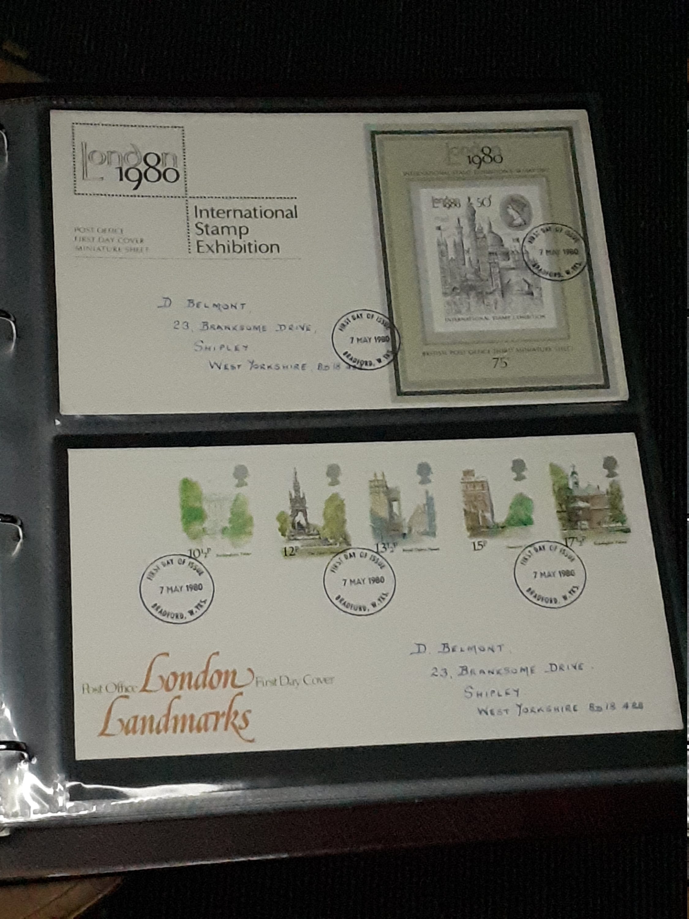 British First Day Covers 1978 to 1980 FDC Historic Buildings - Etsy