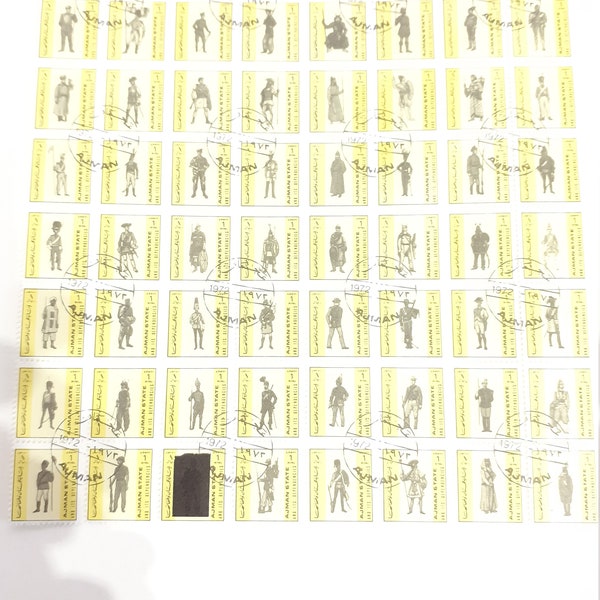 Ajman State Stamps - Etsy Canada
