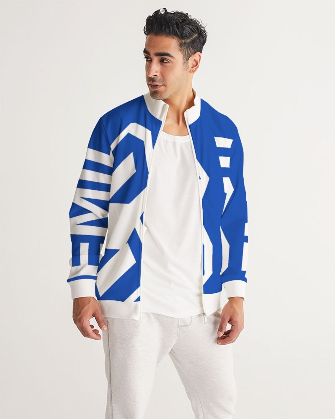 Men's Track Jacket Baby Blue - Etsy