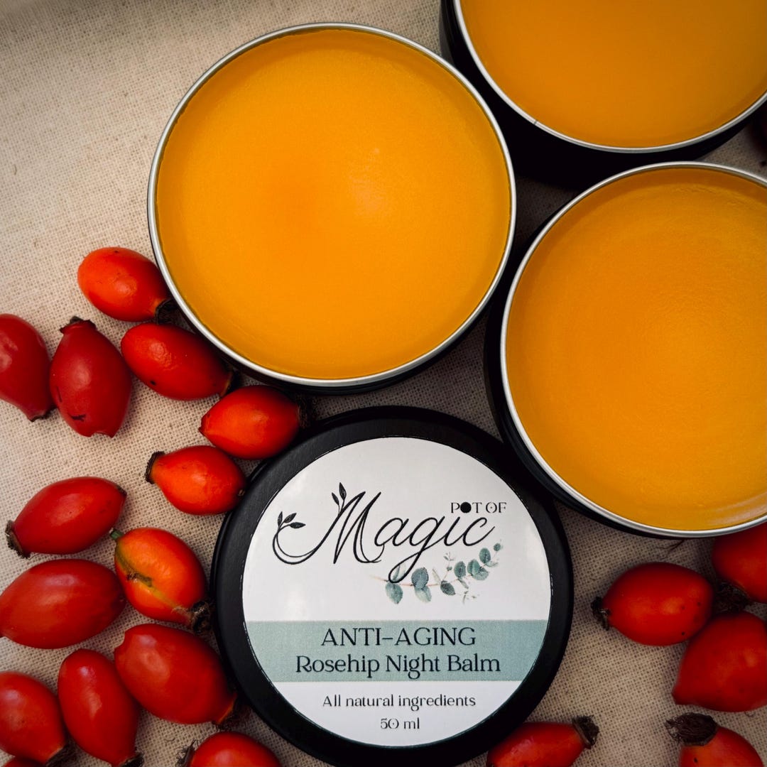 Anti-aging Rosehip Night Balm - Etsy